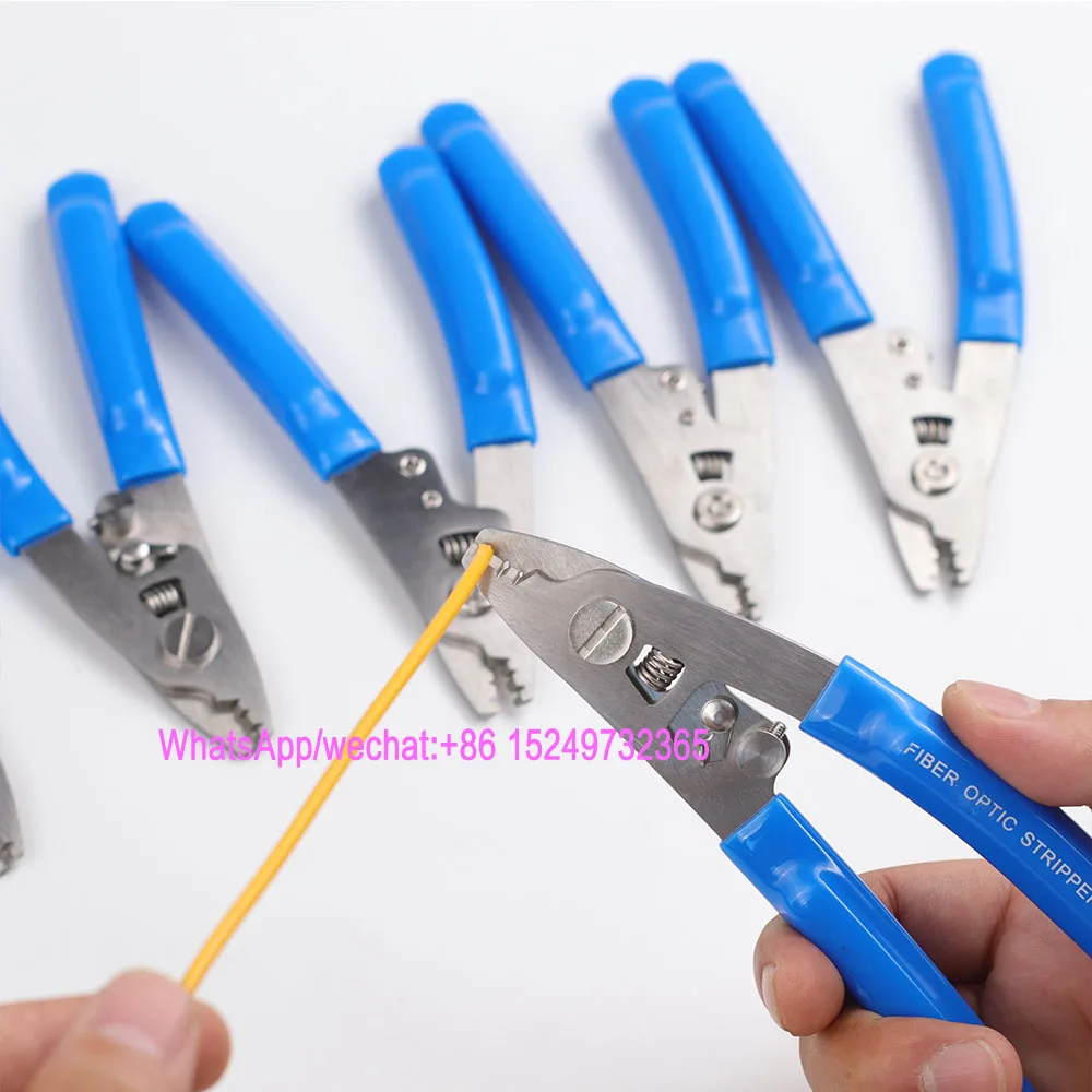 Stainless Steel Three-port Fiber Stripping Pliers Ftth Tool Optic ...
