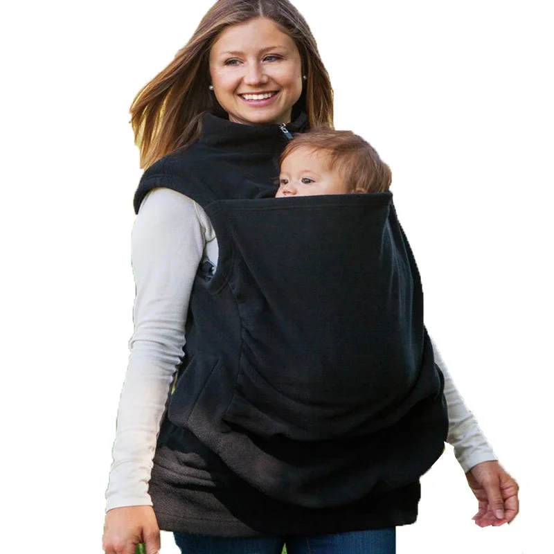 Maternity-Hoodies-Kangaroo-Winter-Hooded-Coat-Pregnant-Women-Baby ...