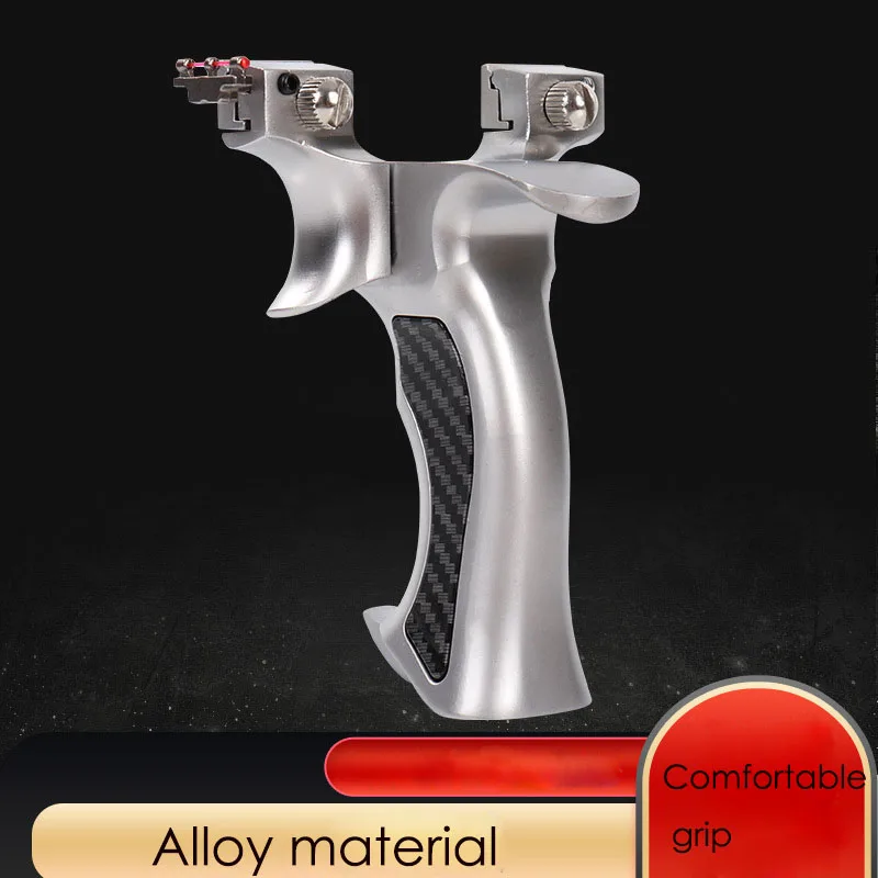 Heroes-of-Earth-Slingshot-Alloy-Bow-Outdoor-Combat-Flat-Leather-Sling ...