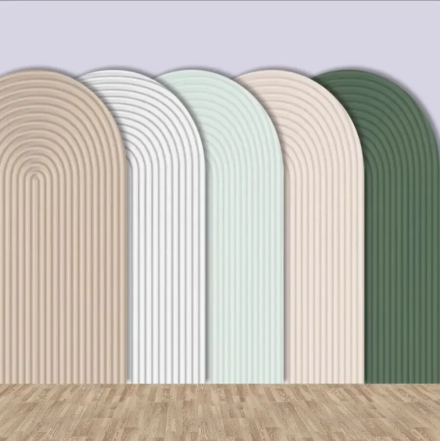 Mehofond-Arch-Wall-Backdrops-Kids-Birthday-Party-Brown-Silver-Green ...