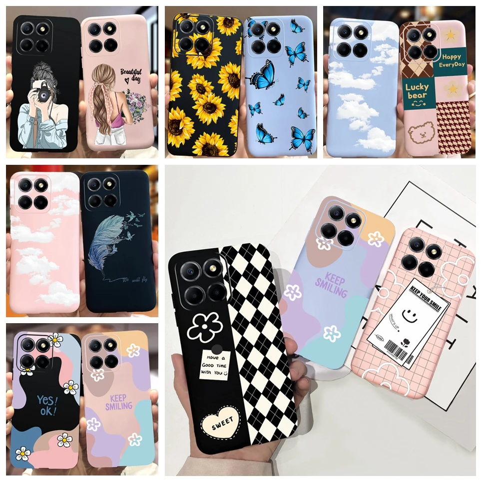 Phone Cases For Honor X6s Case Honor X6 4G Cover Stylish Girl Color ...