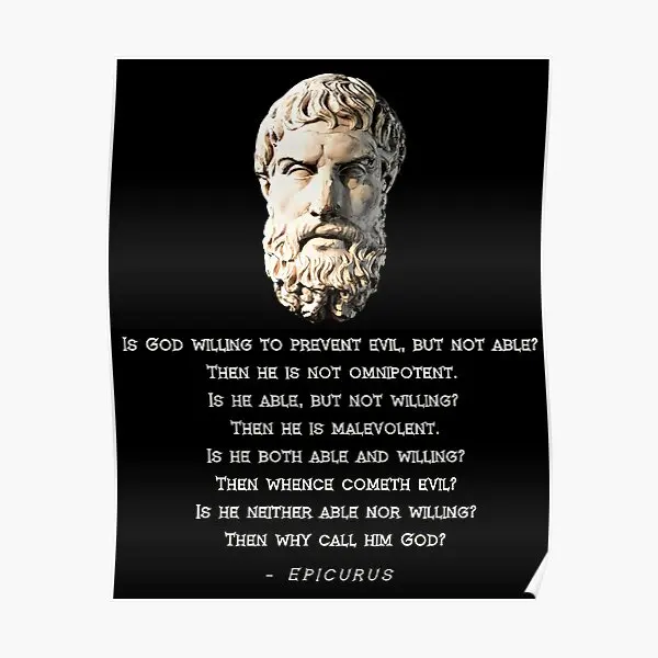 Epicurean-Paradox-Poster-Home-Funny-Decor-Painting-Wall-Room-Art ...