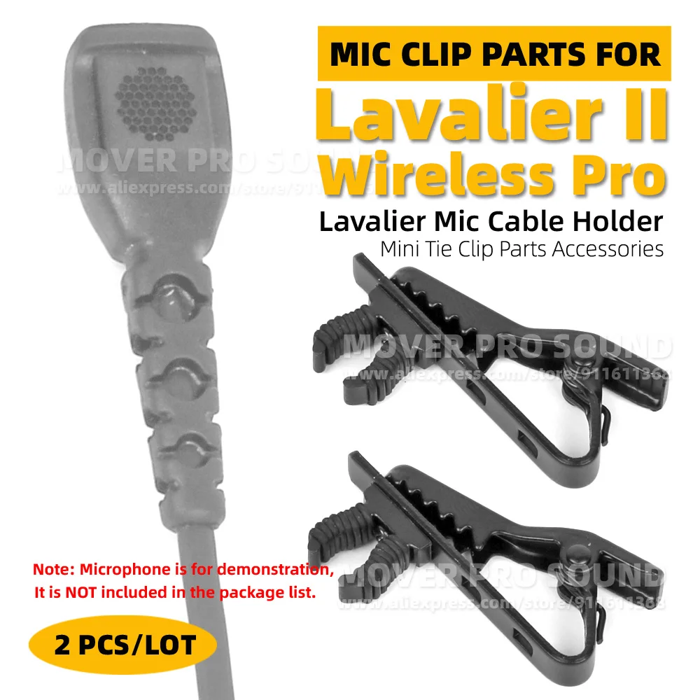 2PCS Parts Accessories For Rode Lavalier II 2 Generation 2nd Microphone ...