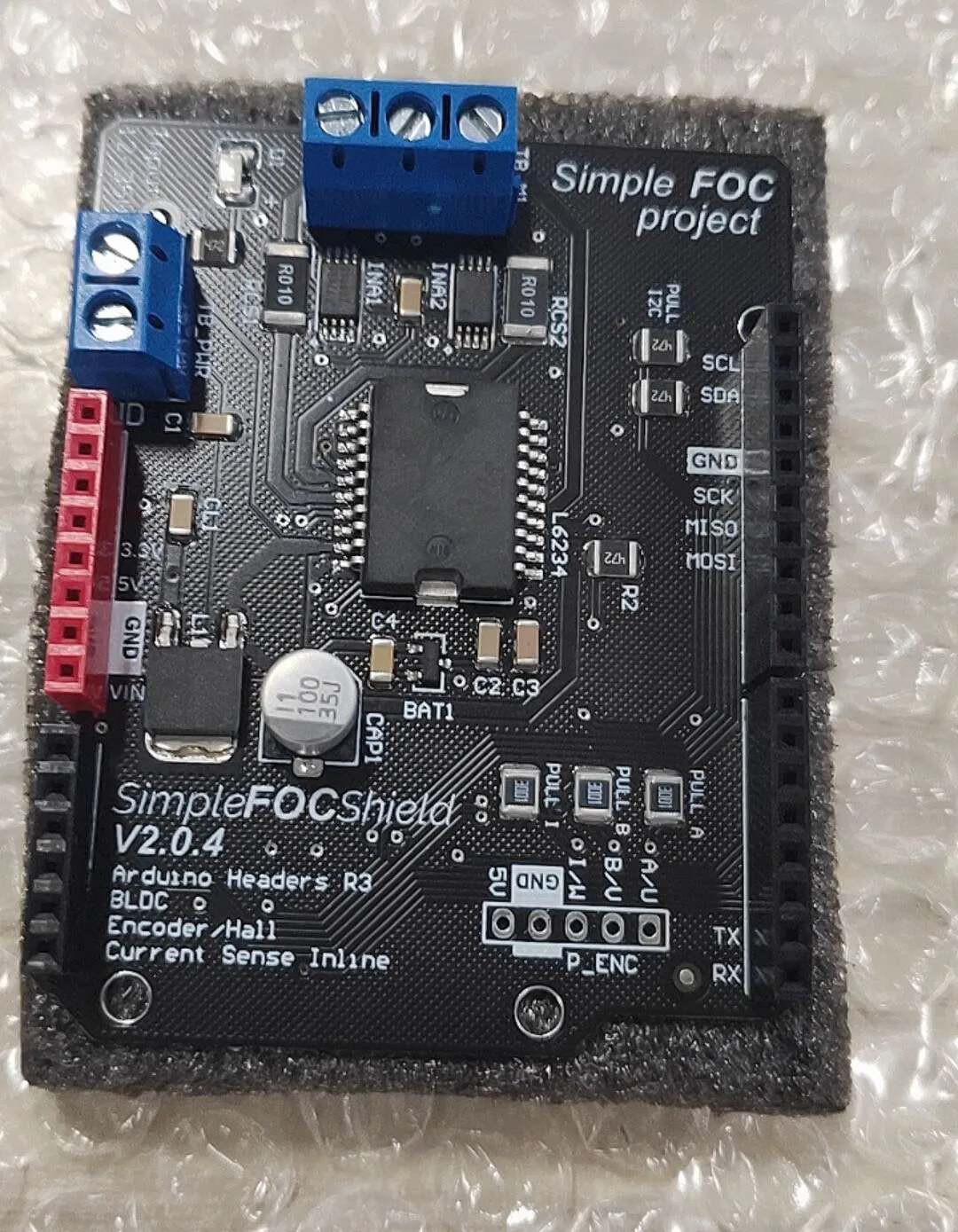 SimpleFOC Shield V2.0.4 V1.3.3หุ่นยนต์สุนัข BLDC Servo ไดรฟ์ ...