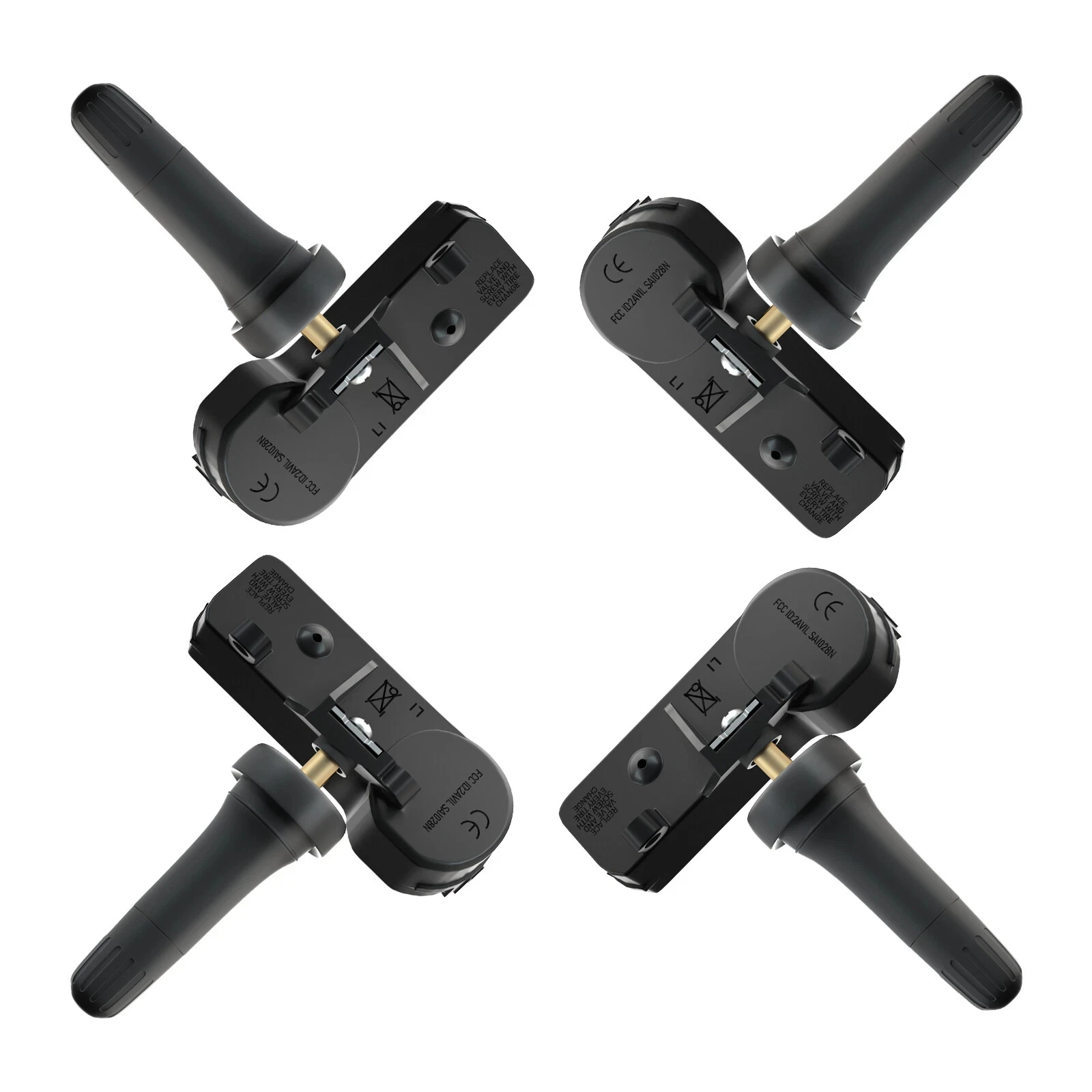 4PCS 56029481AB TPMS Tire Pressure Sensor 433MHZ For CHRYSLER 300 JEEP ...