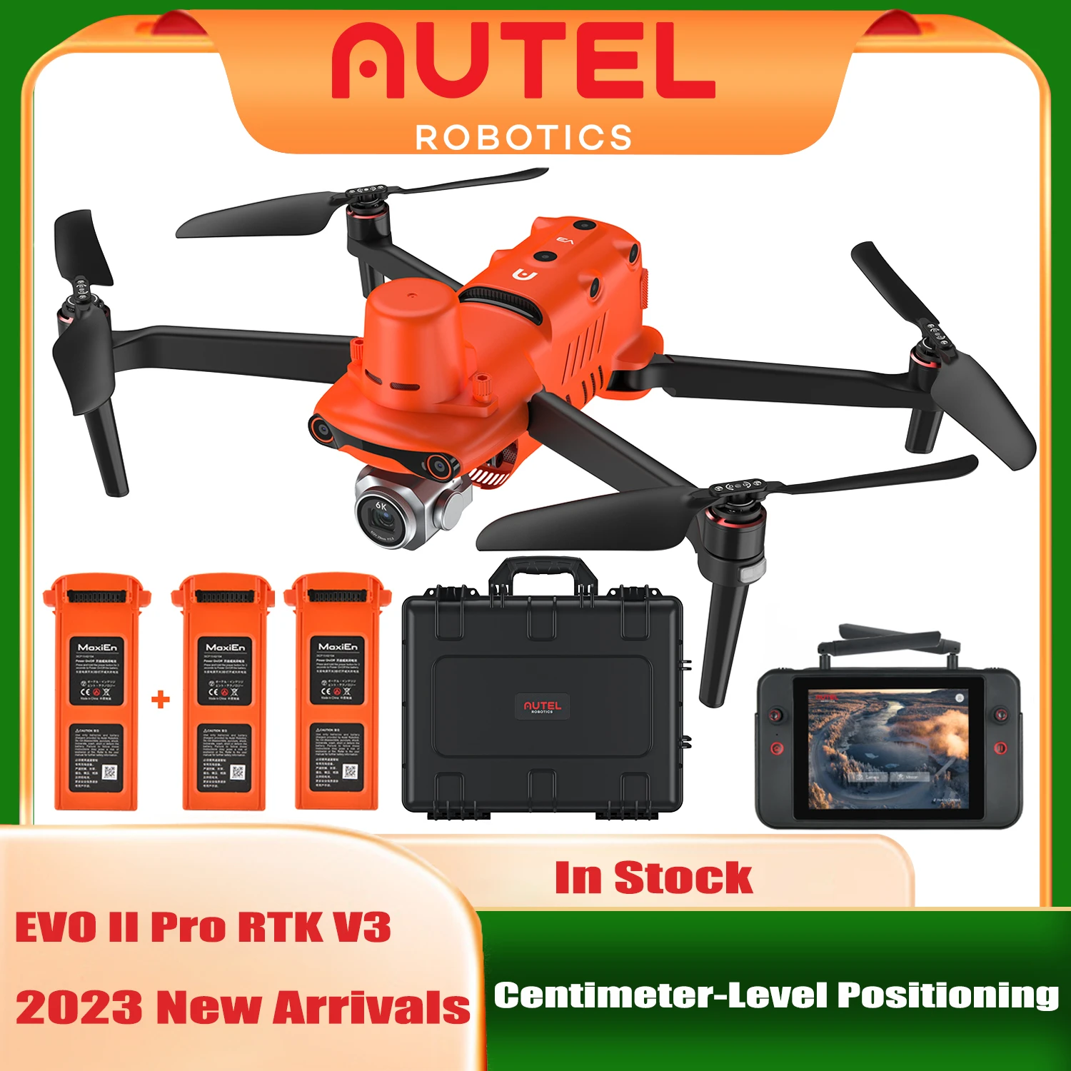 Autel Robotics Evo Ii Pro Rtk V3 Centimeter-level Positioning 1" Cmos ...