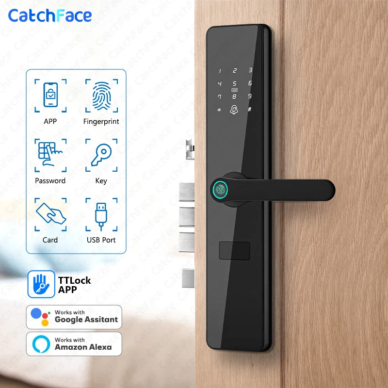 TTLock-Smart-Fingerprint-Door-Lock-Wifi-APP-Lock-Bluetooth-Unlock ...
