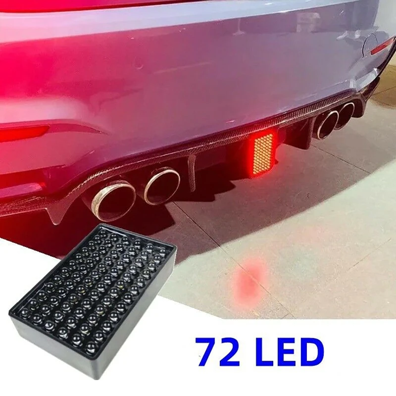 12V-72-LED-F1-Style-Car-Rear-Spoiler-LED-Brake-Light-Rear-Lip-Lamp-For ...