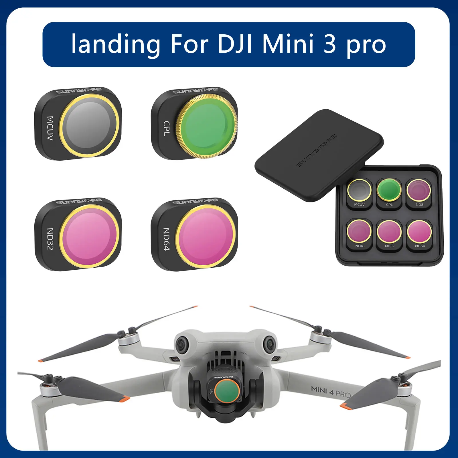 Camera-Lens-Filters-Set-for-DJI-MINI-4-Pro-Filter-Drone-UV-CPL-ND8-16 ...