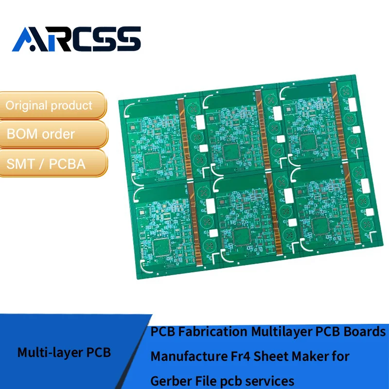 PCB Fabrication Multilayer PCB Boards Manufacture Fr4 Sheet Maker for ...