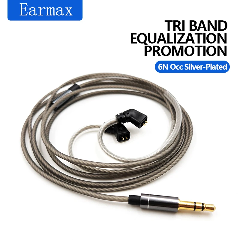 Silver-Plated-Headphone-KZ-Cable-0-78-2-Pin-for-ZSNPOR-ZSN-AS16-ZSNPROX ...