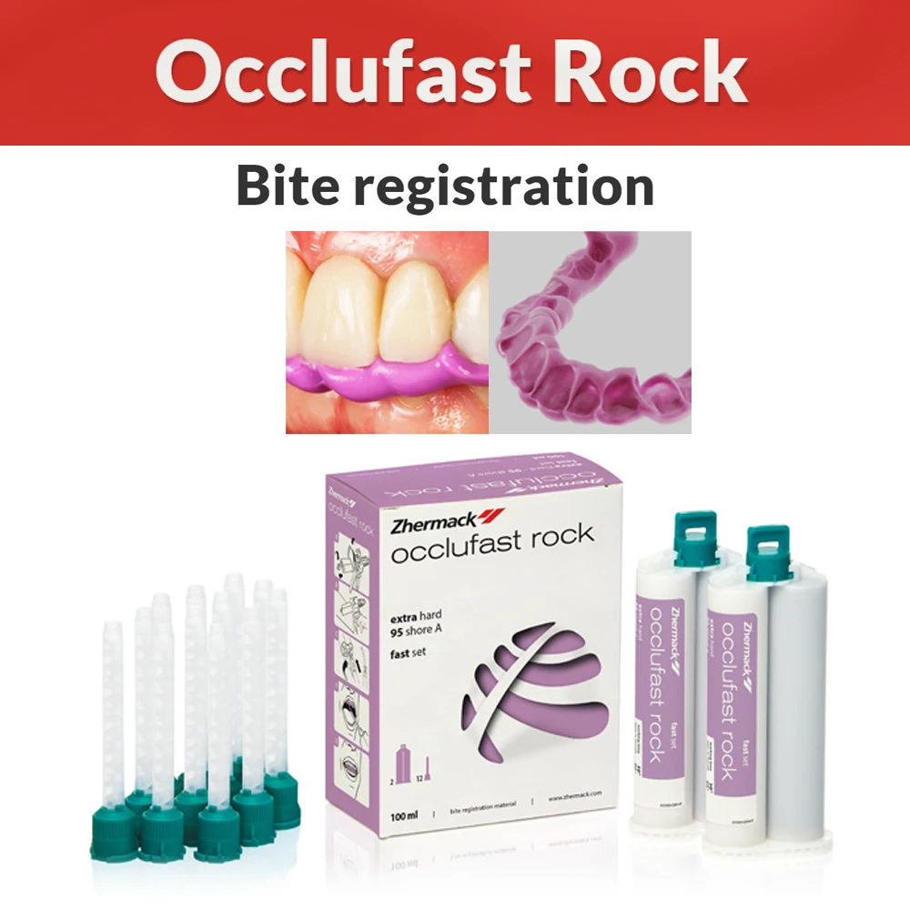 Occlufast-Rock-Zhermack-Bite-Registration-C200726-Hard-Fast-2-50ml ...