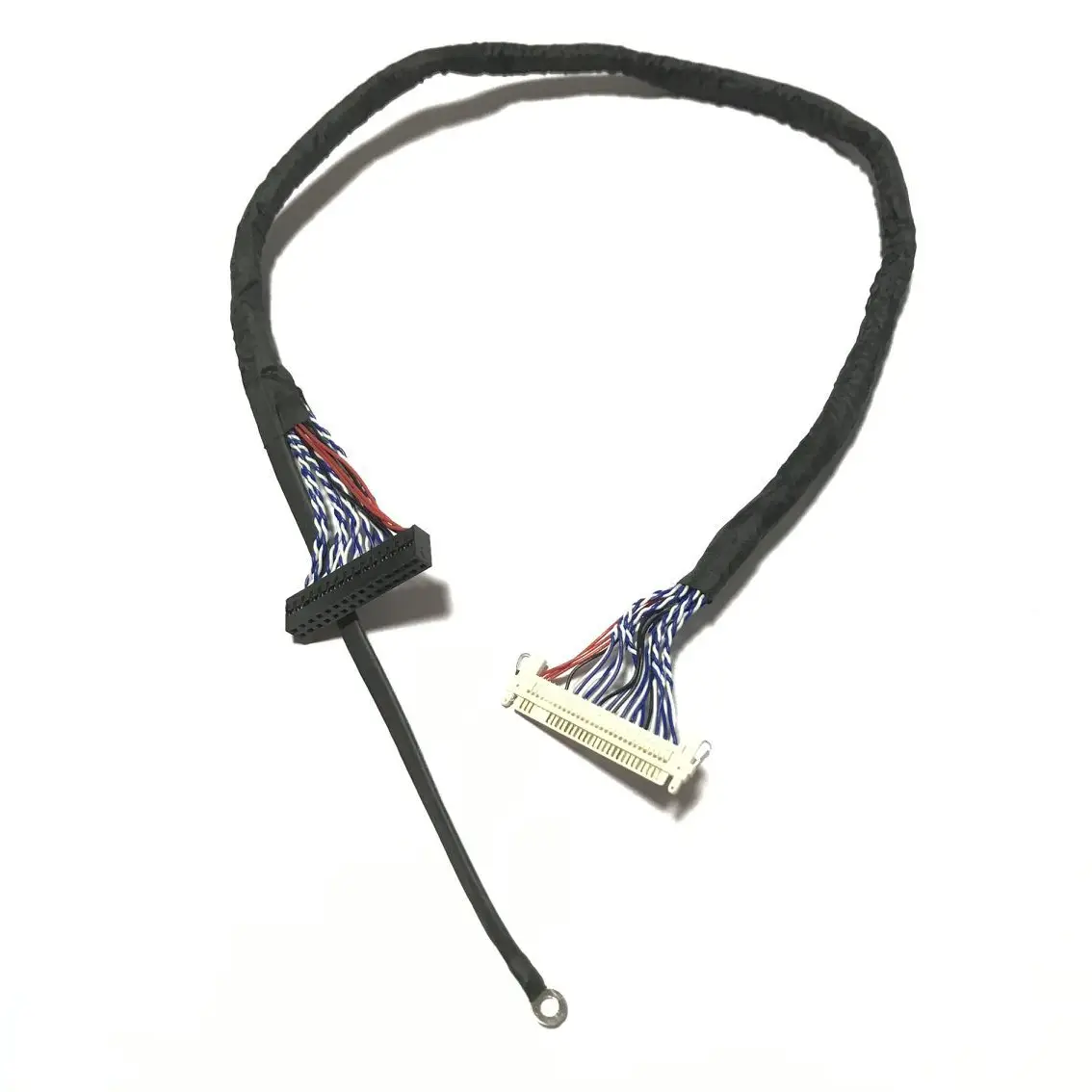 Lvds Cable 30pin Single Wire Fix-30p 2ch 8bit For 17" 19" 21.5" 23" 24 ...