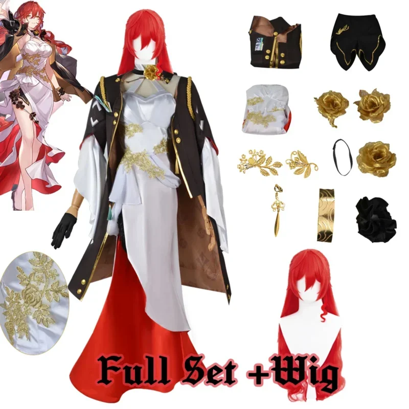 CosplayXS-3XL In 1IUB798J Stock Game Honkai Star Rail Himeko Cosplay ...
