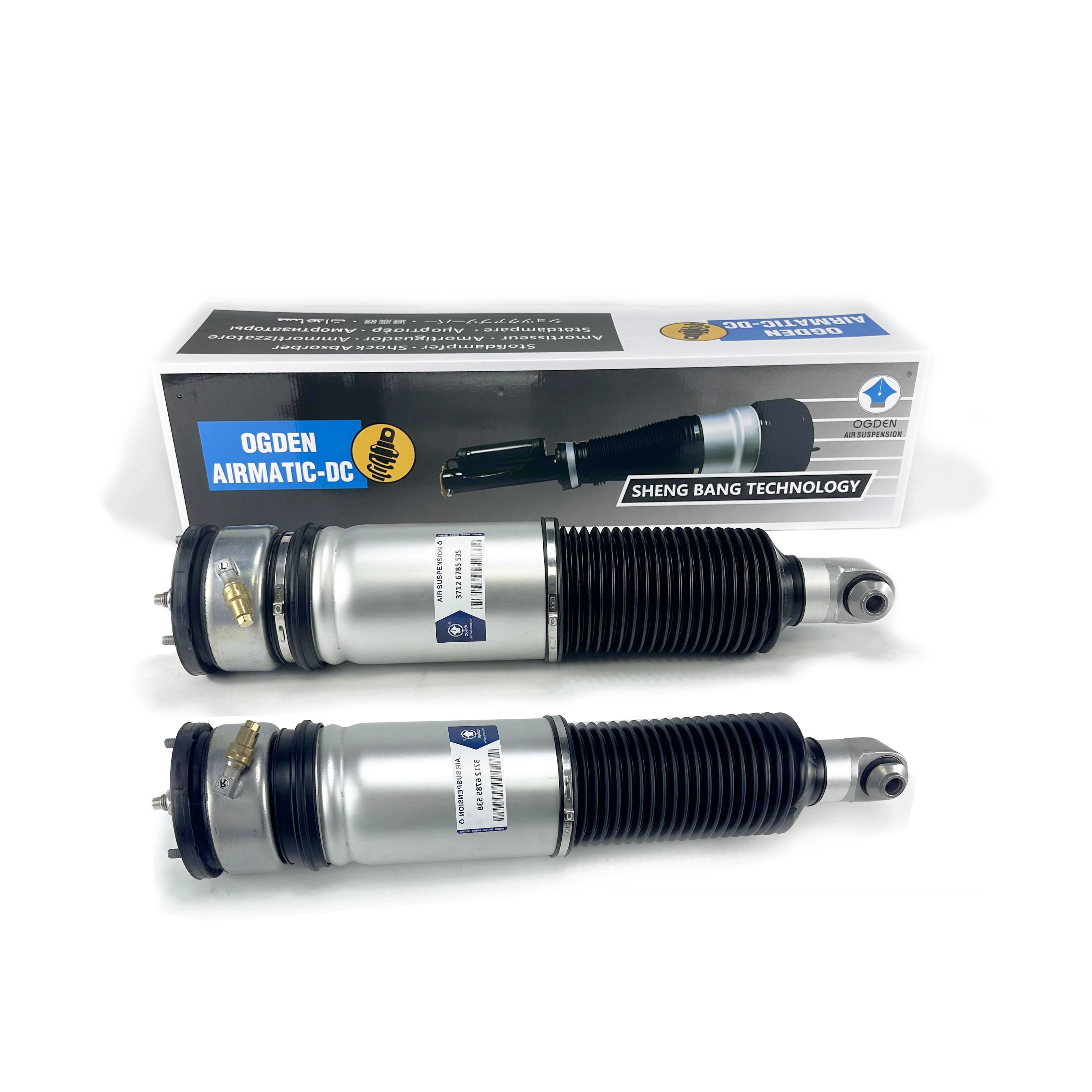Pair-Rear-left-Right-Air-Suspension-Shock-Air-Ride-Strut-Assembly-For ...