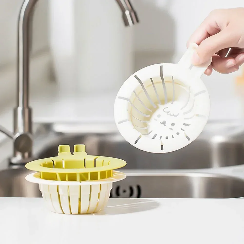 Kitchen-Sink-Filter-Drain-Basket-Strainer-With-Rabbit-Ear-Handle ...