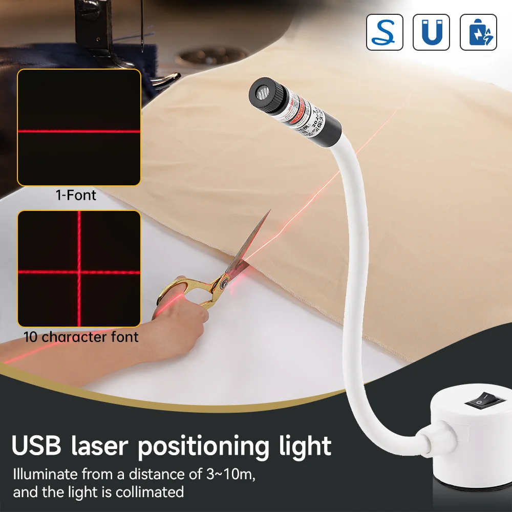 USB-Powered-Red-Laser-Light-Sewing-Positioning-Lamp-Cutting-with ...