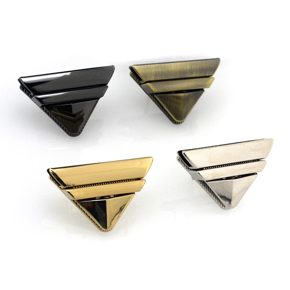 1pcs-Metal-Triangle-Press-Lock-Fashion-Switch-Lock-For-DIY-Handbag-Bag ...