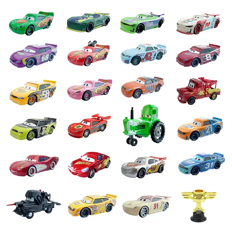 Disney-coche-de-carreras-Pixar-Cars-2-para-ni-os-juguete-peque-o-de ...