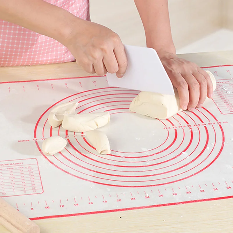 Non-Stick-Silicone-Baking-Mat-Pastry-Rolling-Kneading-Baking-Pad-Crepes ...