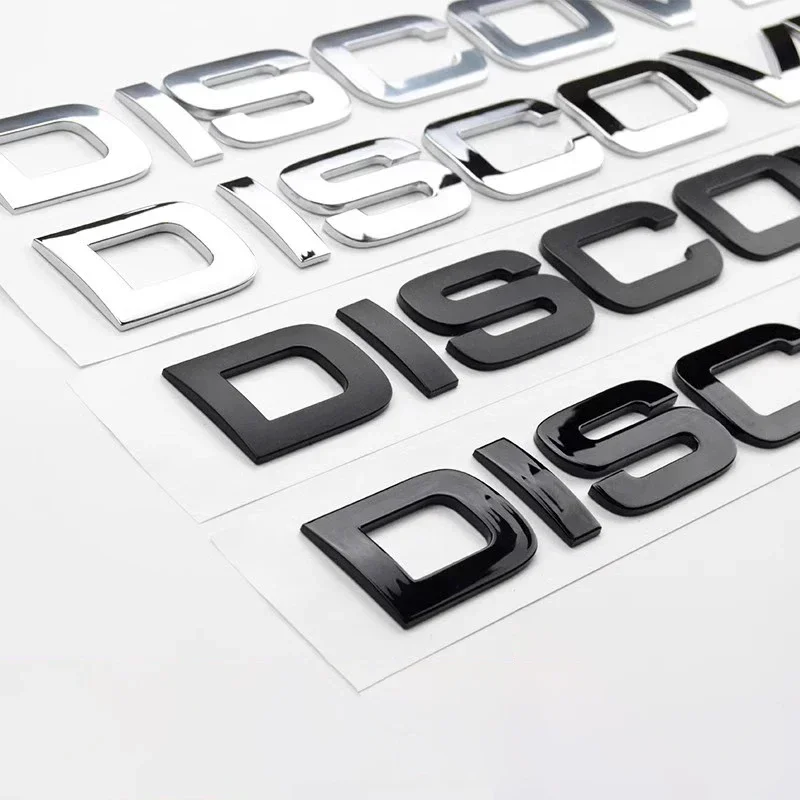 Car Bonnet Rear Trunk Logo Letters Badge 3D Emblem Sticker For Land ...