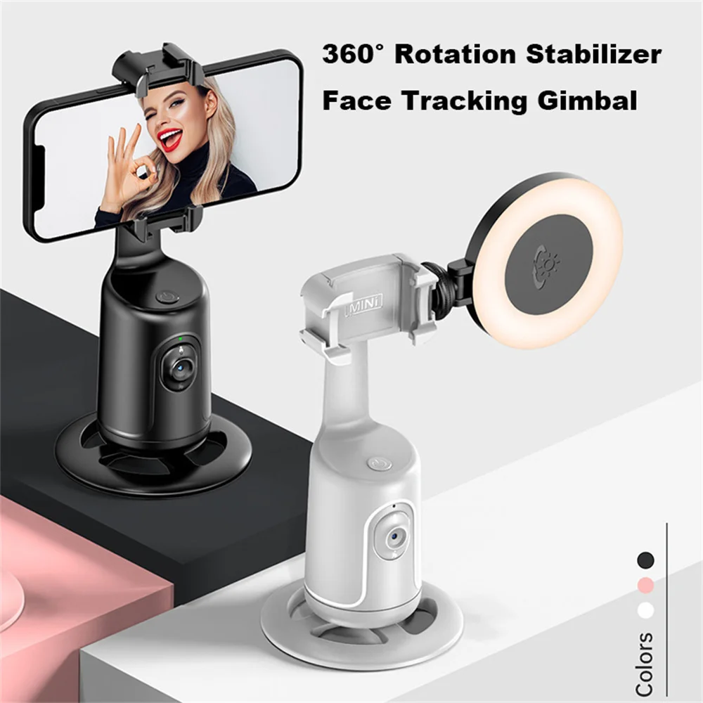 P01-Pro-360-Rotation-Desktop-Tracking-Gimbal-Stabilizer-AI-Following-Face-Tracking-Shooting ...