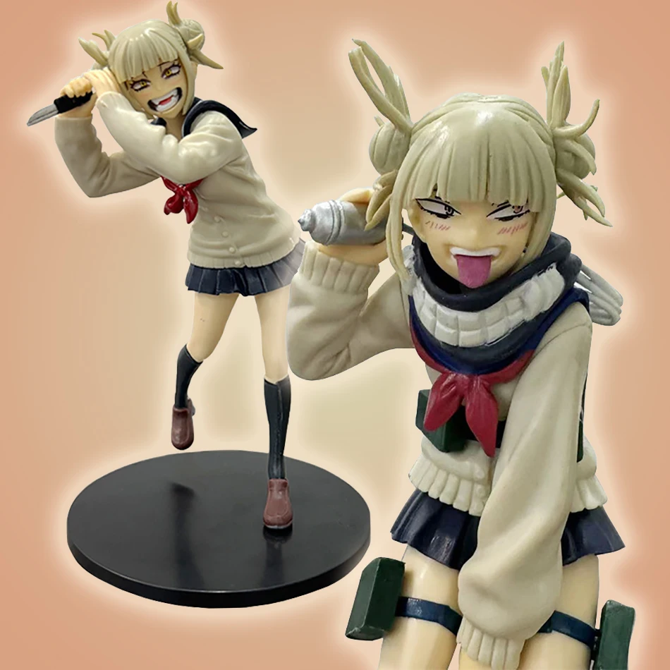 17cm My Hero Academia Anime Character Peripheral Himiko Toga Cute ...