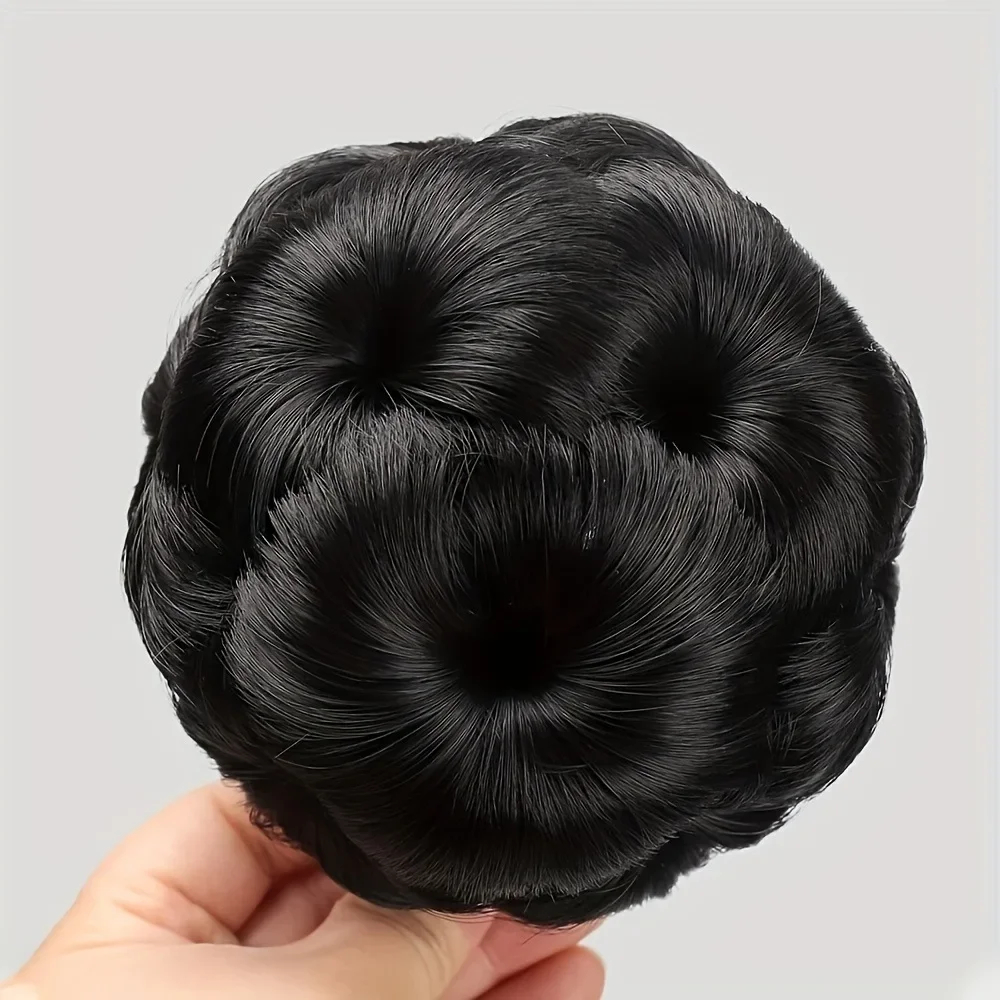 Synthetic-Pony-Tail-Bun-Hair-Extension-for-Women-Synthetic-Bun-Ponytail ...