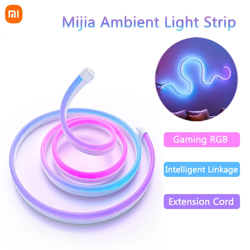 Xiaomi mijia led luz de tira rgb xiaomi tv tela desktop backlight fita ...
