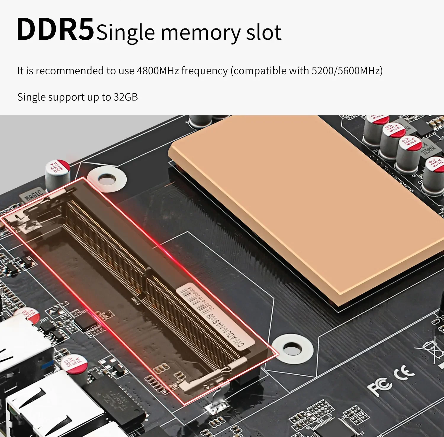 N100 NAS Motherboard Mini ITX DDR5 8G 4800Mhz 4x2.5G Network Card 6x ...