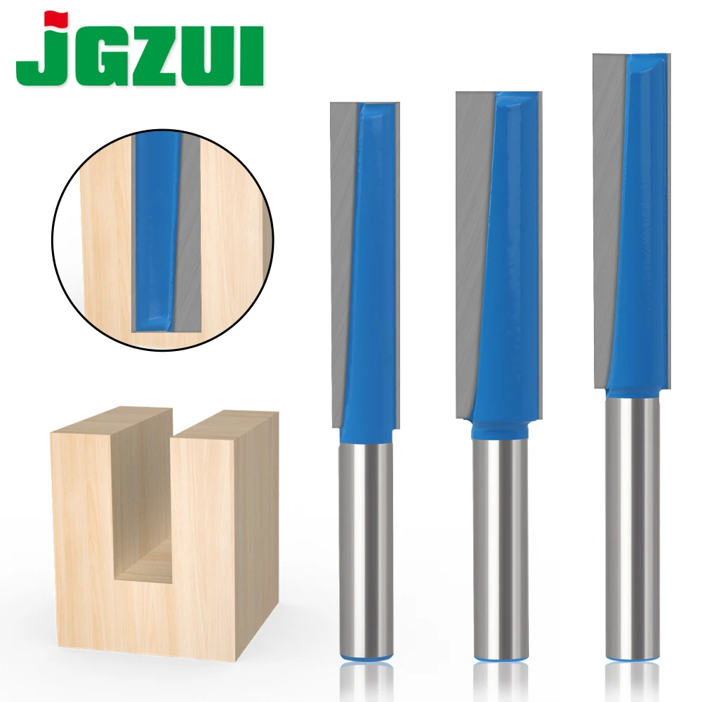 1PC-12mm-12-7mm-Shank-Lengthened-Cleaning-Bottom-Keyhole-Router-Bit ...