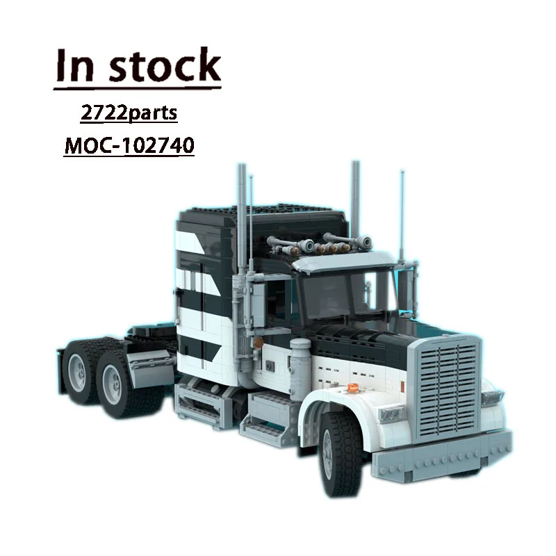 MOC-102740-Transport-Truck-Assembly-Splicing-Building-Block-Model-2722 ...