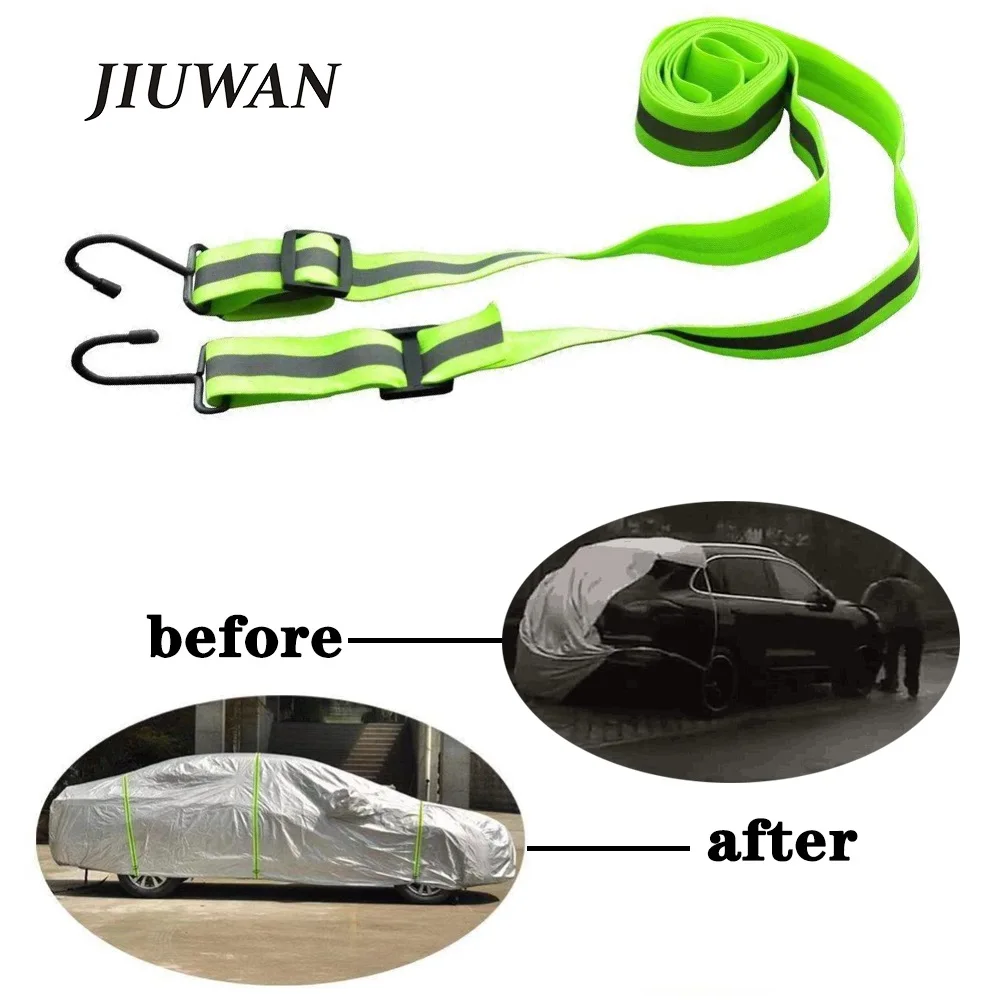 1-Pcs-3m-Car-Covers-Custom-Elastic-Adjustable-Reflective-Stripe-Rope ...