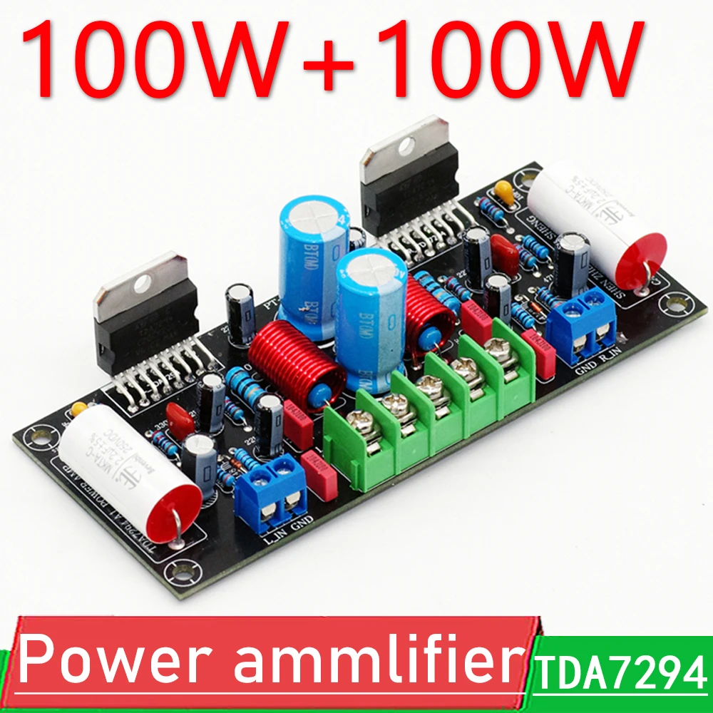 Audio Power Amplifier Board | Amplifier Board Tda7294 Kit - Instrument ...