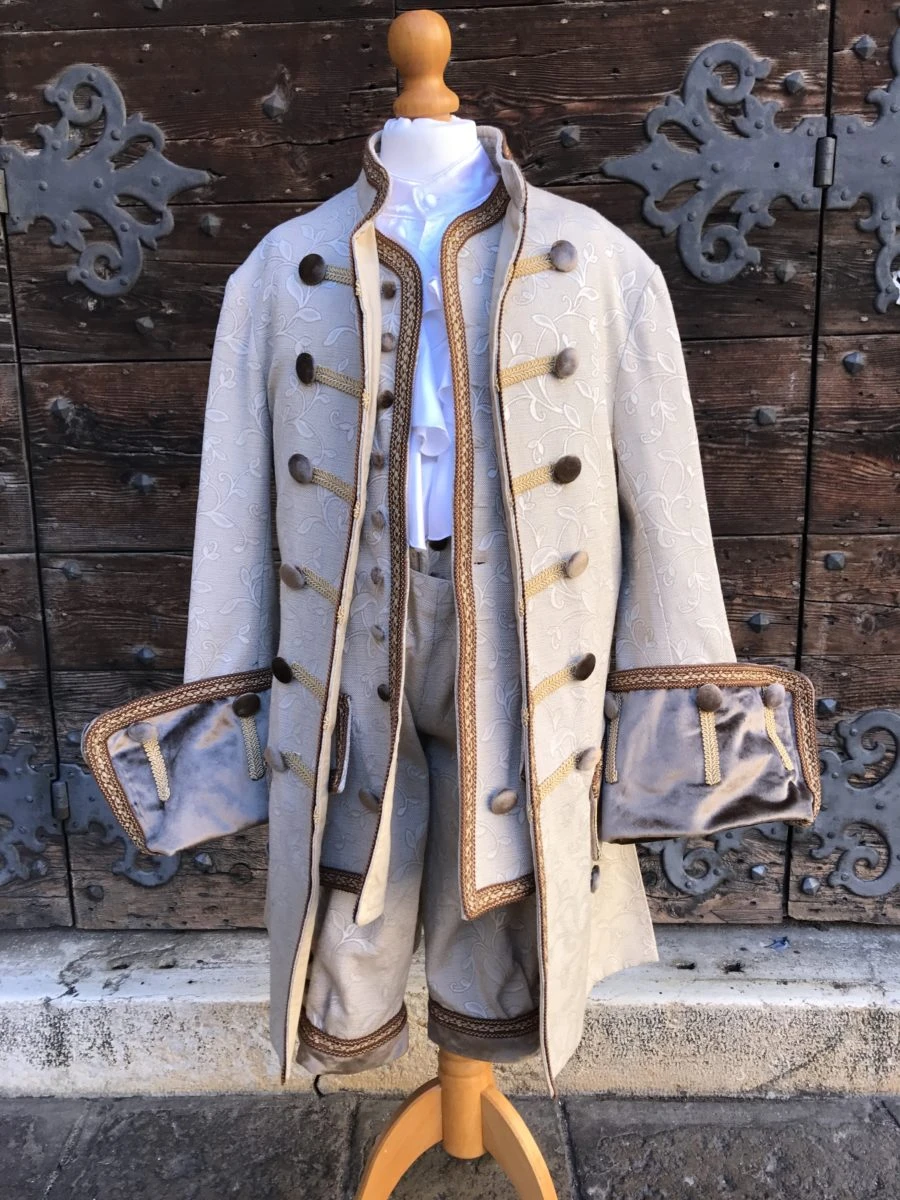 Men's 18th Century Colonial Uniform Set Baroque Victorian Rococo ...