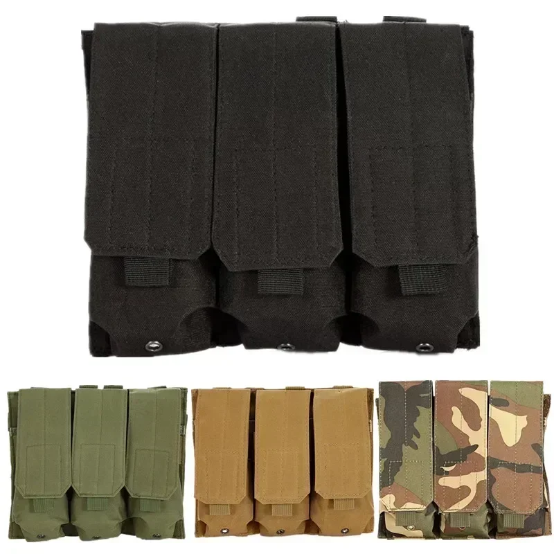 Tactical-MOLLE-Triple-Magazine-Pouches-Double-Triple-Shooting-Mag-Pouch ...