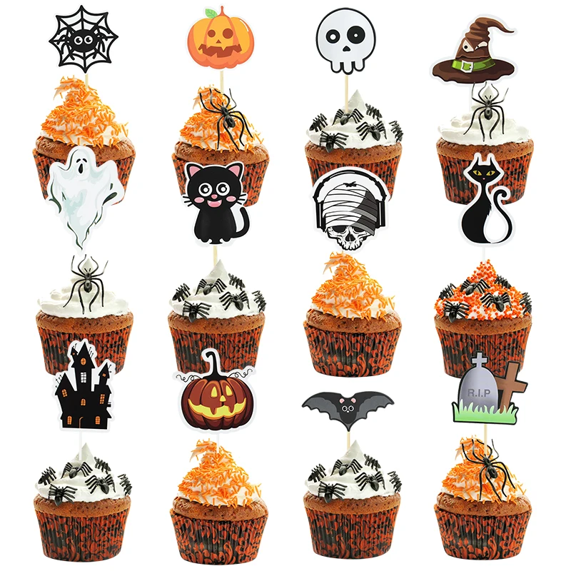 Spider Birthday Cake Clip Art