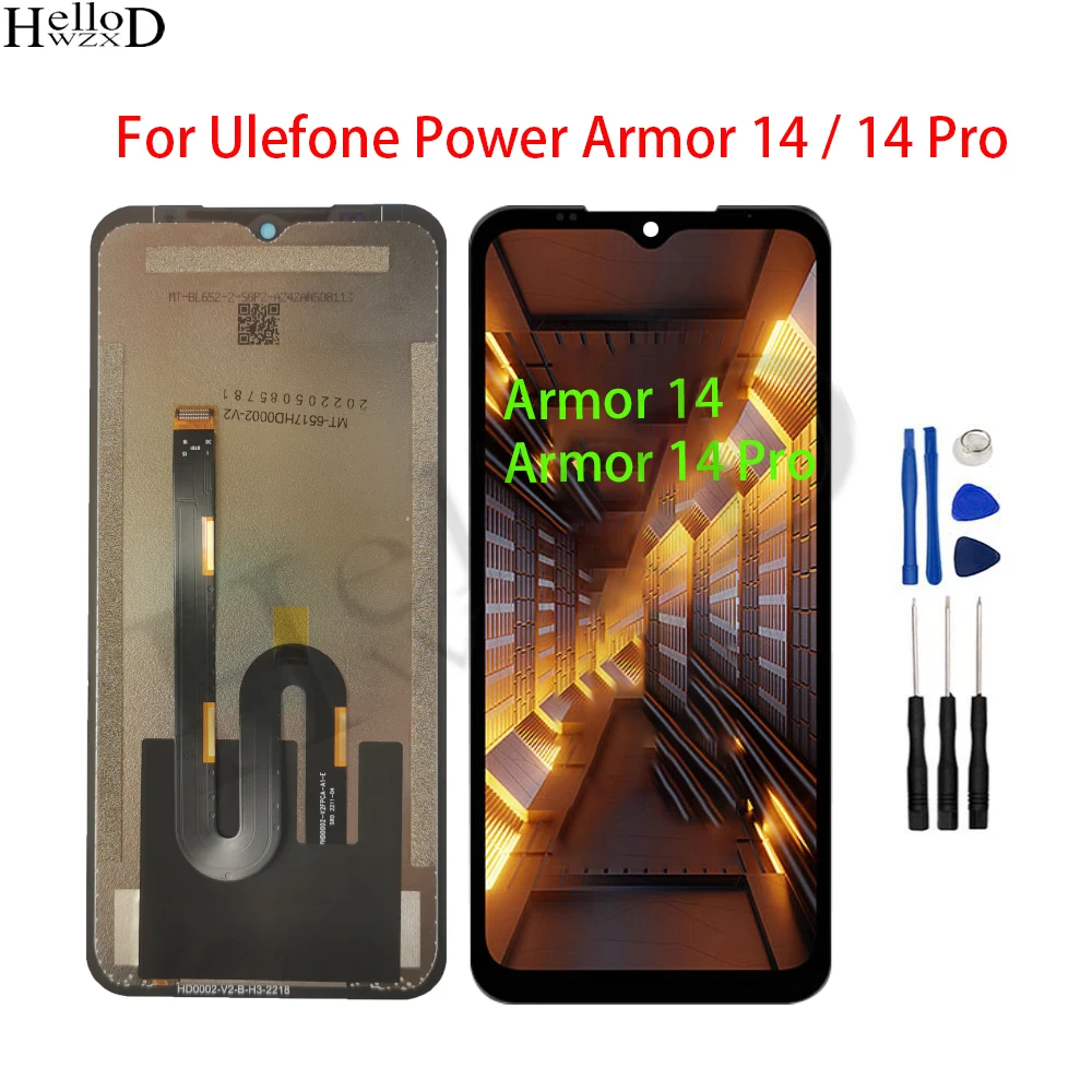 New Tested 6.52 Inch LCD Screen For Ulefone Power Armor 14 Pro LCD ...