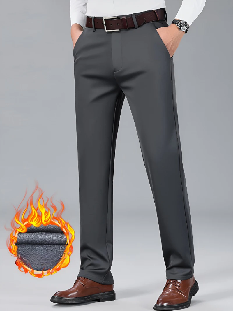 Men-s-autumn-and-winter-elastic-thick-loose-velvet-long-pants-for ...