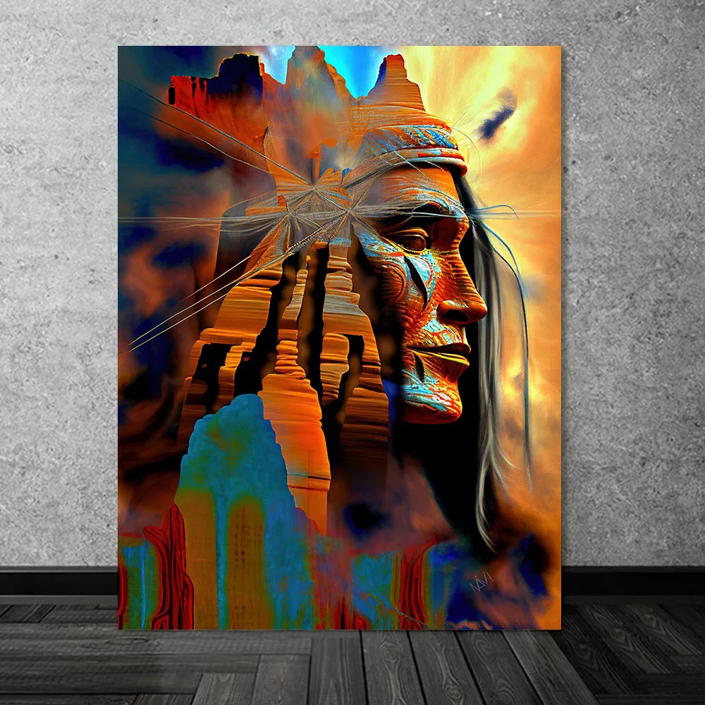 Aztec Princess Art Paintings
