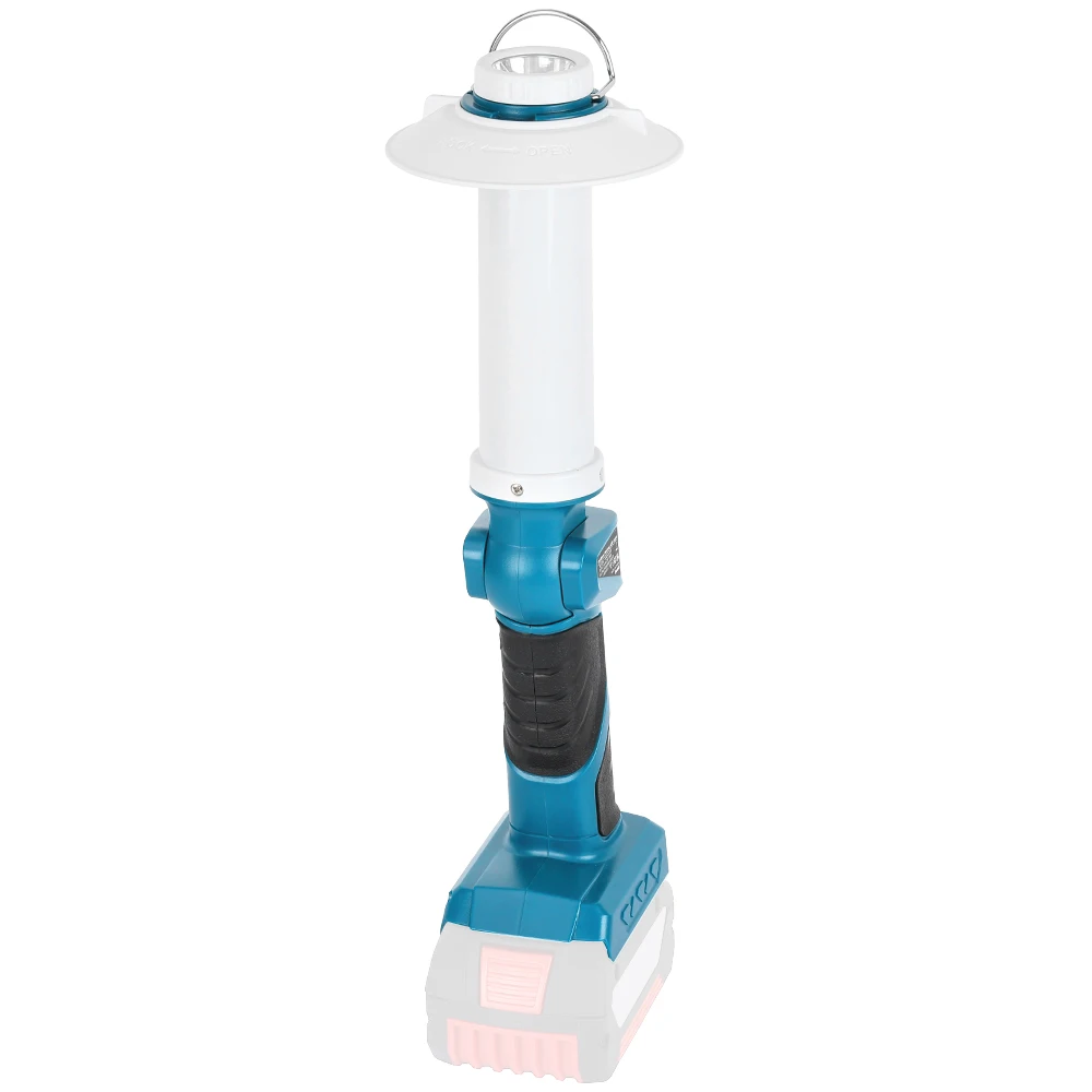 8W 800LM Lantern for Bosch 18V Battery, USB Output, Hook, Emergency ...