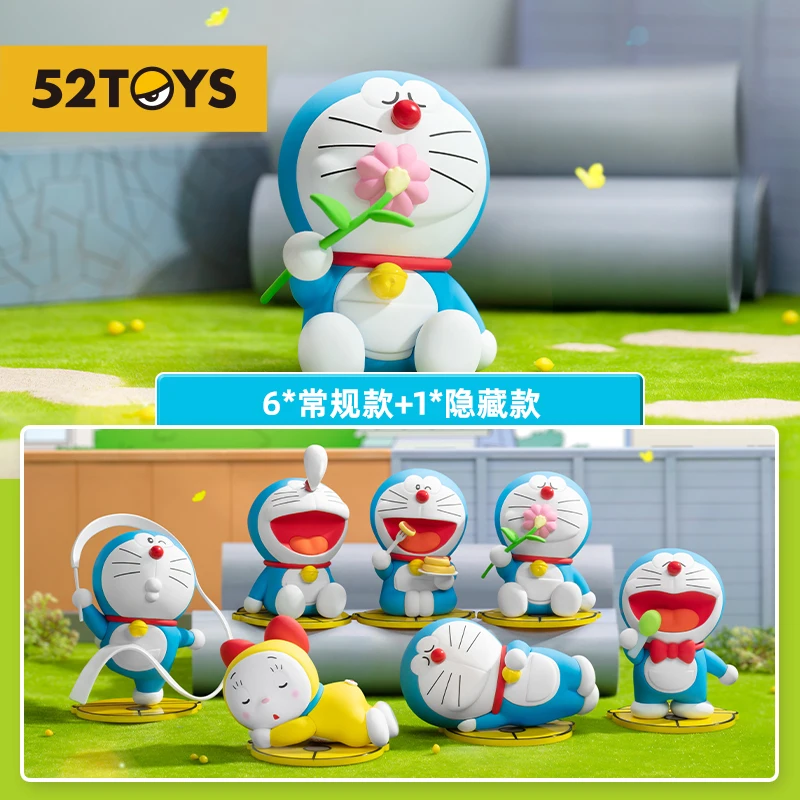 52TOYS Blind Box Doraemon Leisure Time, Action Figure Collectible Toy ...