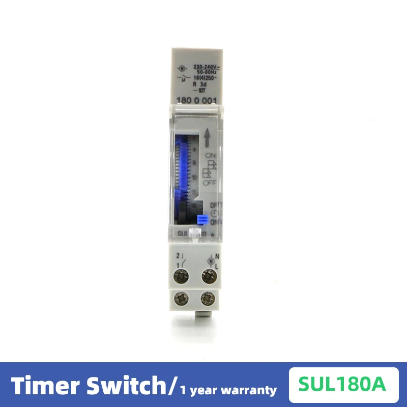Interruptor-mec-nico-de-tiempo-SUL180a-controlador-autom-tico-programable-de-24-horas-220V-16A ...