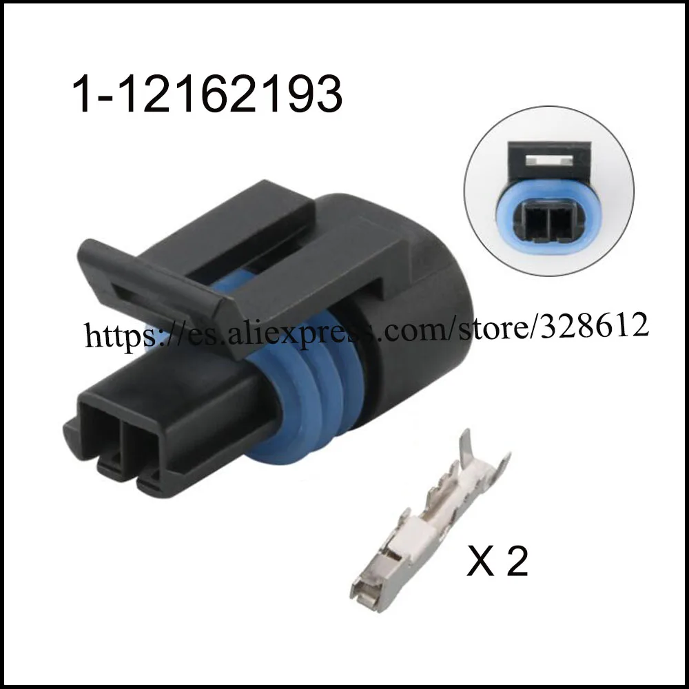 100set-12162193-auto-connector-terminal-2-Pin-female-wire-connector ...
