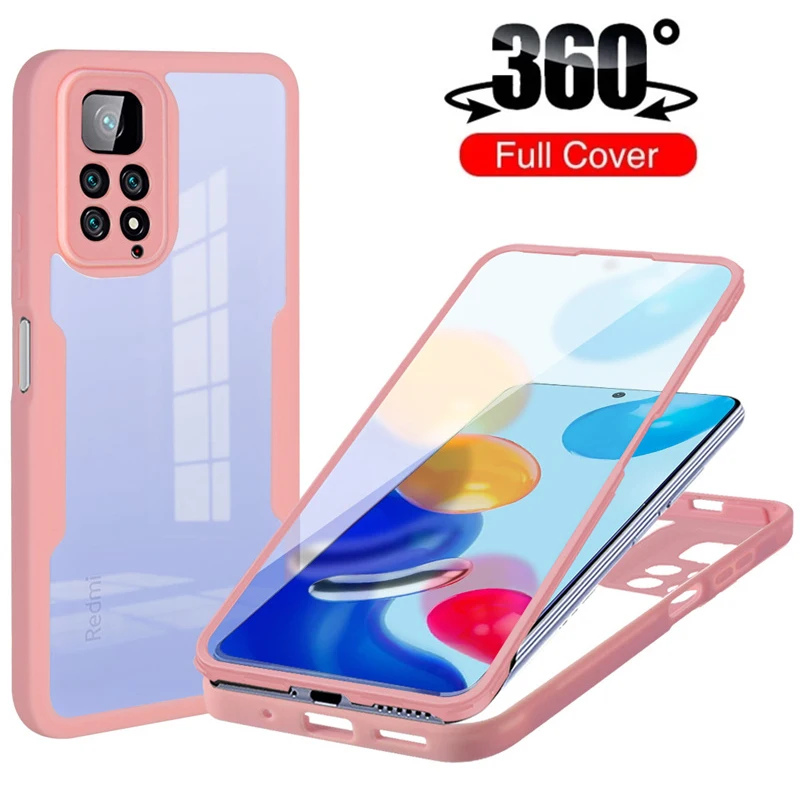 Capa-para-Xiaomi-Redmi-Note-11-11S-Prote-o-de-tela-cheia-360-contra ...