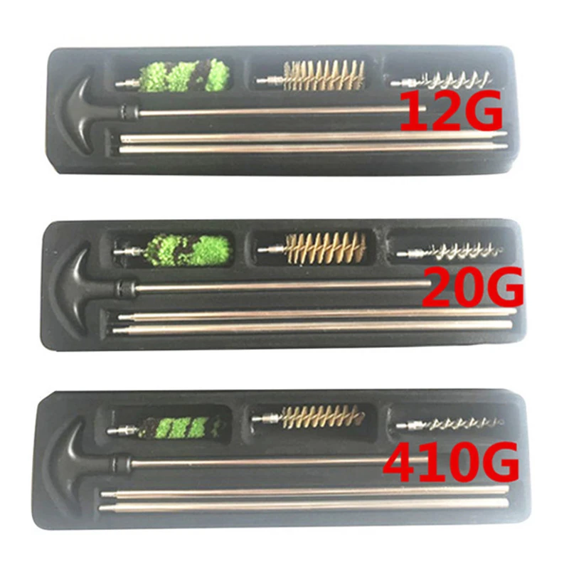 Gun Tube Cleaning Brush Tools for 12GA 16GA Gauge Caliber Gun Barrel ...