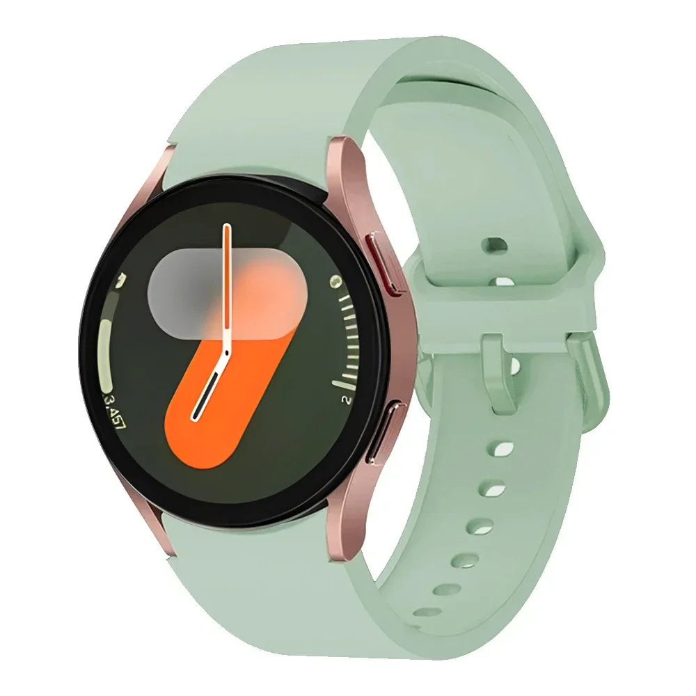 Premium Silicone Smartwatch Strap - No Gap Design, Universal Fit for ...