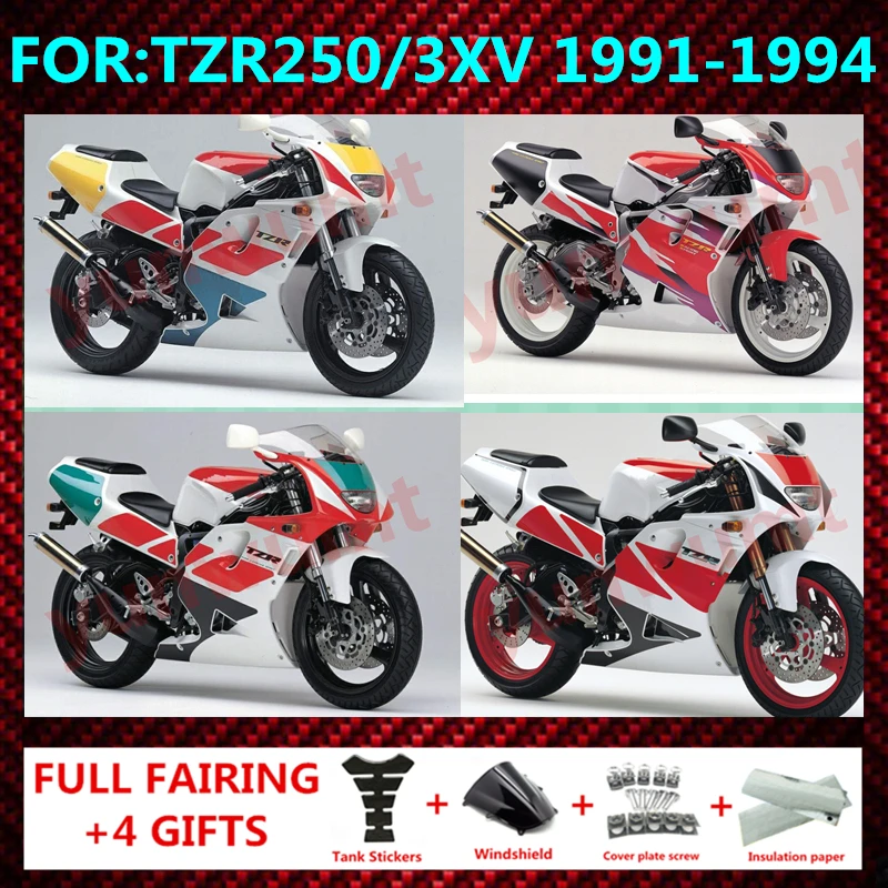 Fit-For-YAMAHA-TZR250-3XV-1991-1994-Motorcycle-Accessories-Full-Bodywork-Fairing-Kit-Panel-Set ...