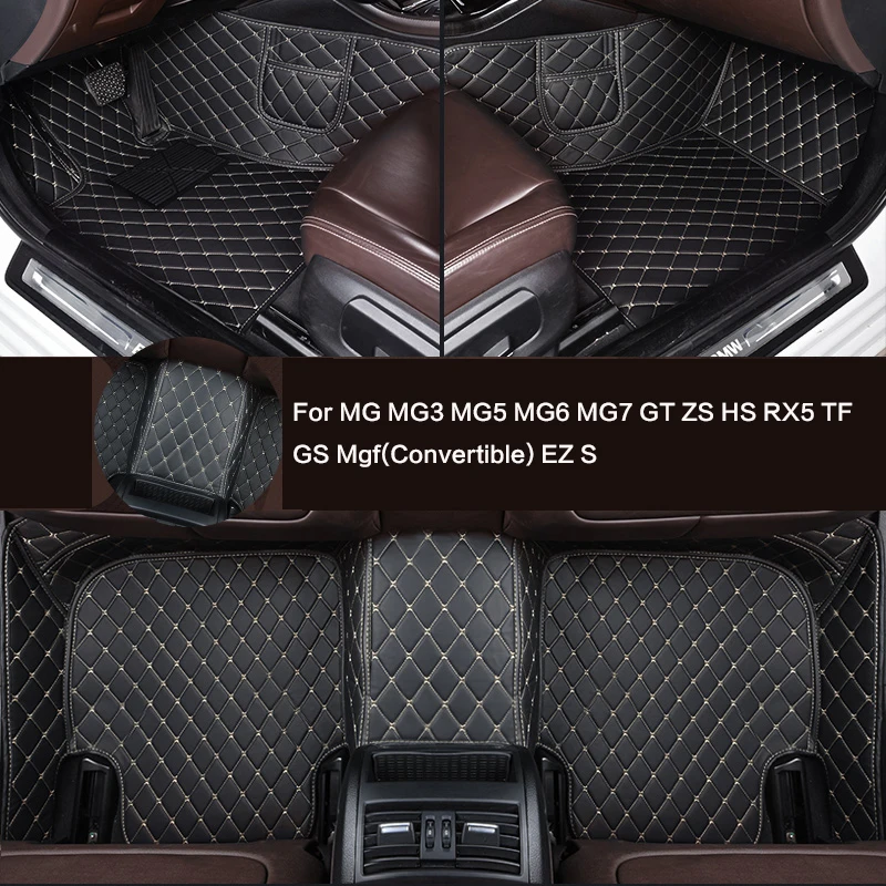 Custom Car Floor Mats Special Leather Carpet Car Accessories For MG MG3 ...