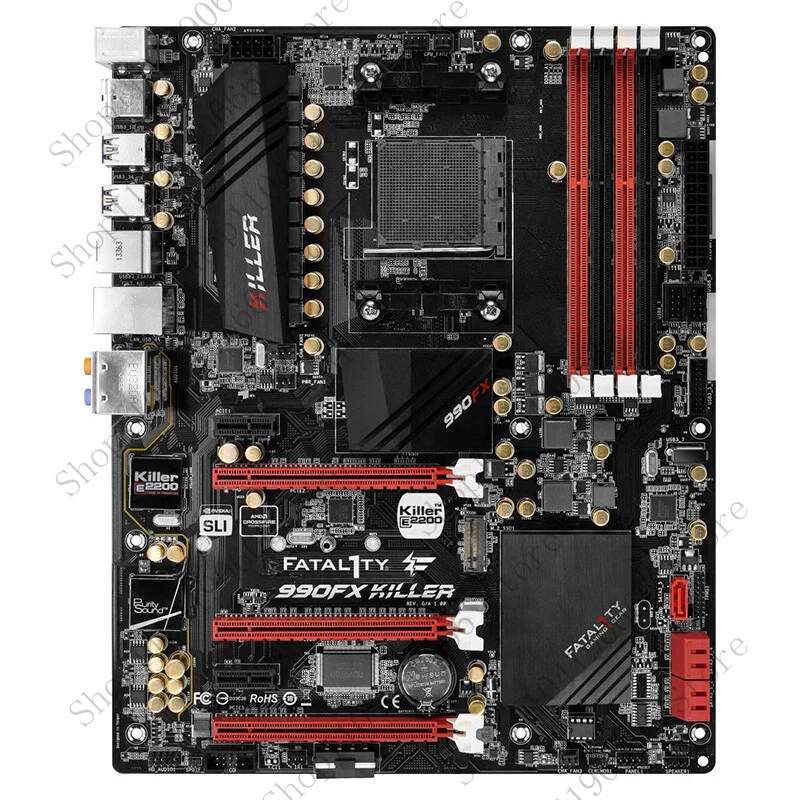 ASROCK FATAL1TY 990FX KILLER AM3+ AMD 990FX USB 3.0 M.2 마더보드용 QQ ...